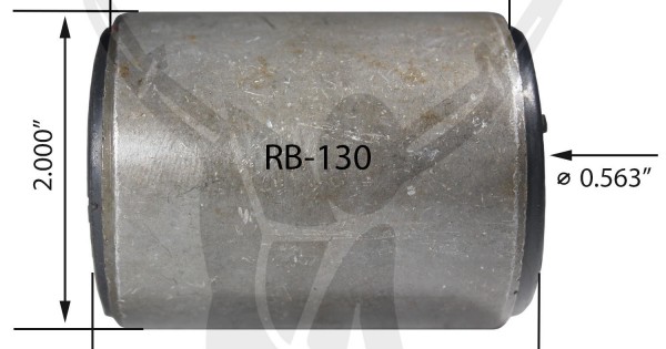 RB-130 Rubber Encased Bushing