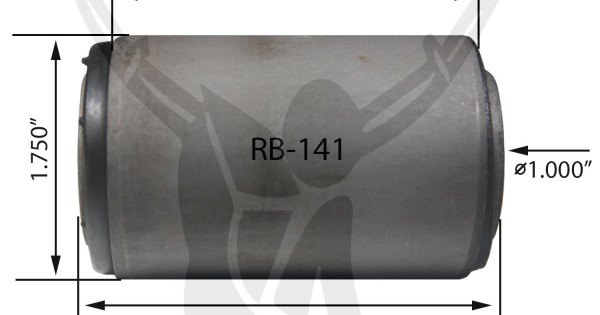 RB-141 Rubber Encased Bushing