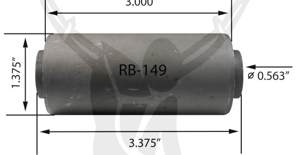 RB-149 Rubber Encased Bushing