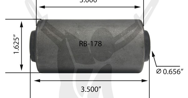 RB-178 Rubber Encased Bushing