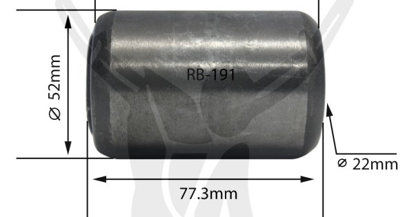 RB-191 Rubber Encased Bushing