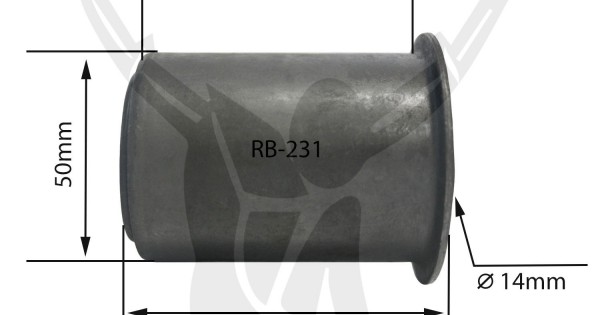 RB-231 Rubber Encased Bushing