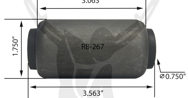 RB-267 Rubber Encased Bushing
