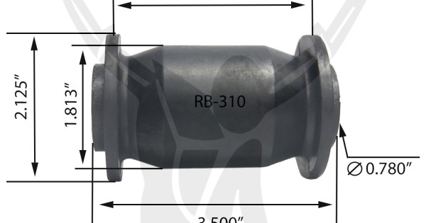 RB-310 Rubber Encased Bushing