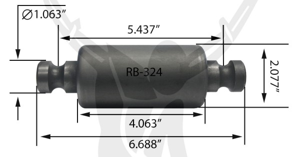 RB-324 Rubber Encased Bushing
