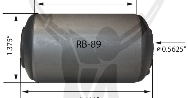 RB-89 Rubber Encased Bushing