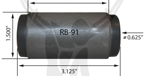 RB-91 Rubber Encased Bushing