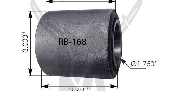 RB-168 Rubber Encased Bushing