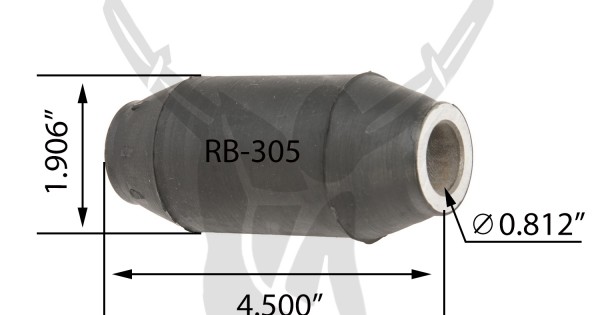 RB-305 Rubber Encased Bushing