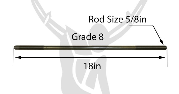 5/8x18 Threaded Rod