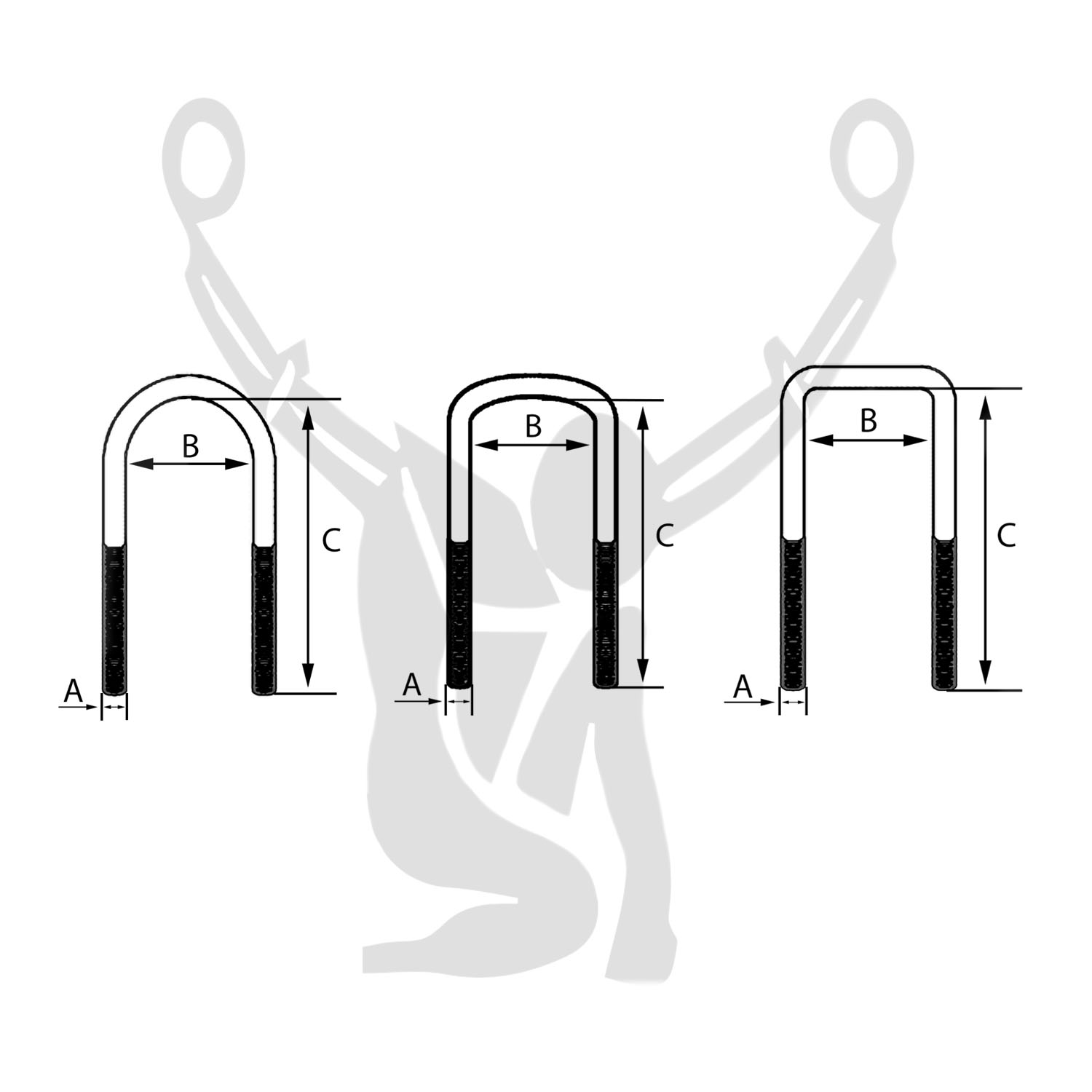 1/2 U-Bolts